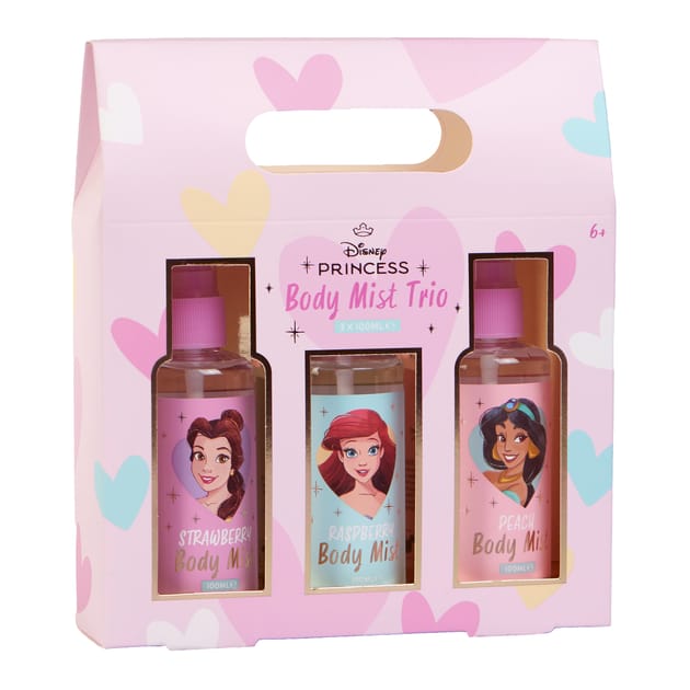 Disney Princess Body Mist Trio | Home Bargains