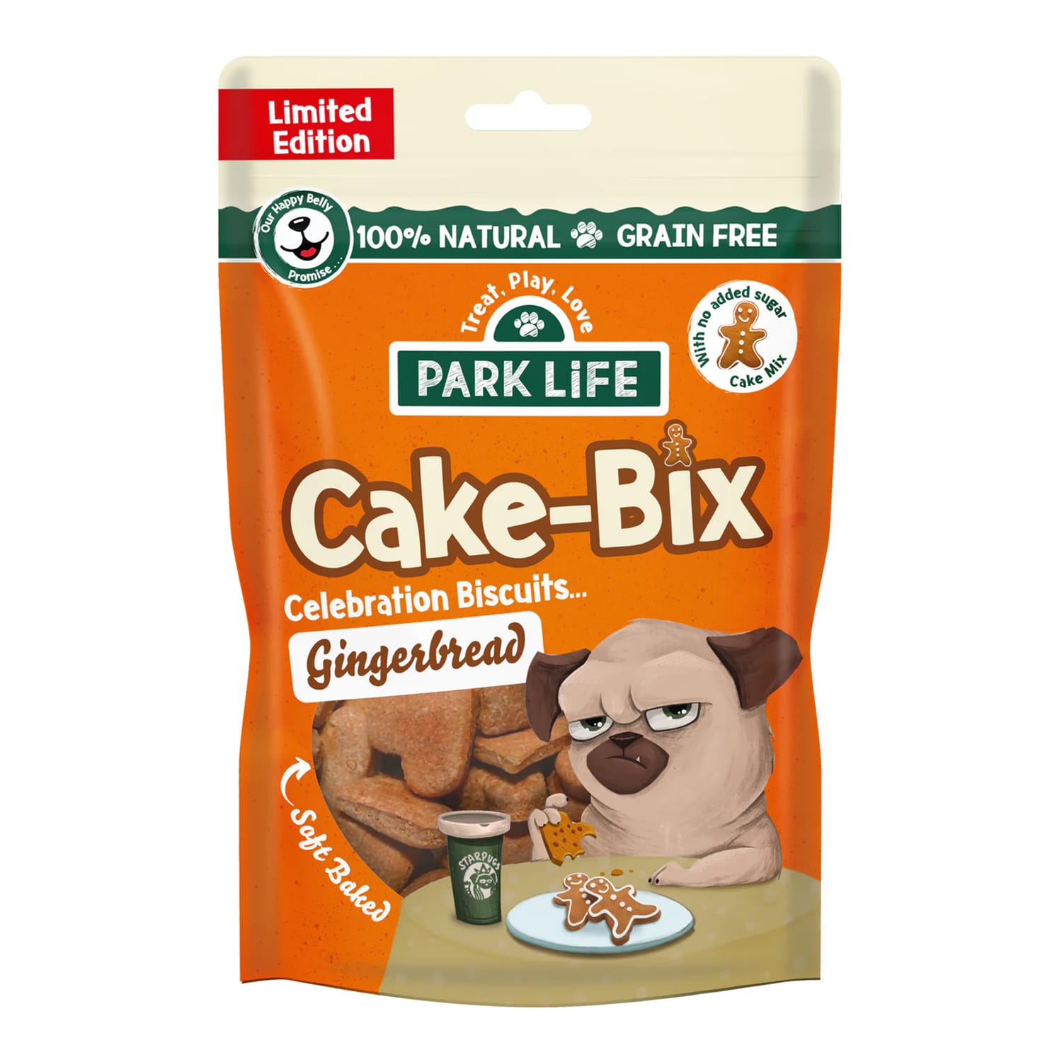 Park Life Cake-Bix Celebration Biscuits - Gingerbread | Home Bargains