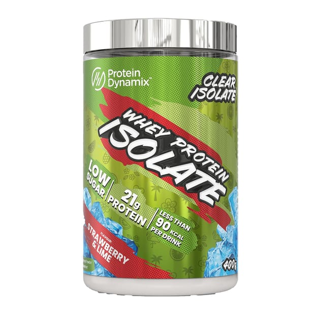 Protein Dynamix Clear Whey Protein Isolate 400g - Strawberry & Lime ...