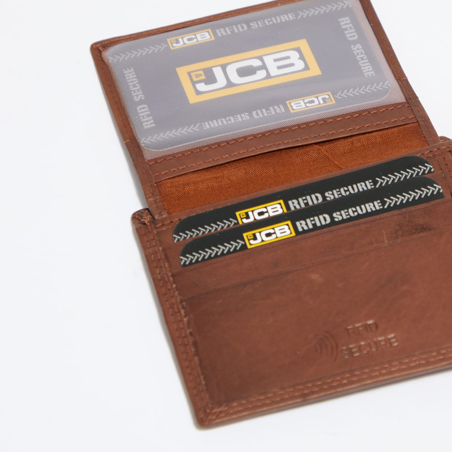 JCB RFID Blocking Leather Wallet | Home Bargains