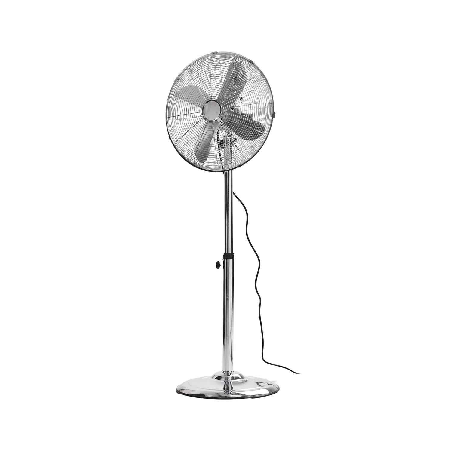 Pifco 16" Pedestal Fan - Chrome | Home Bargains