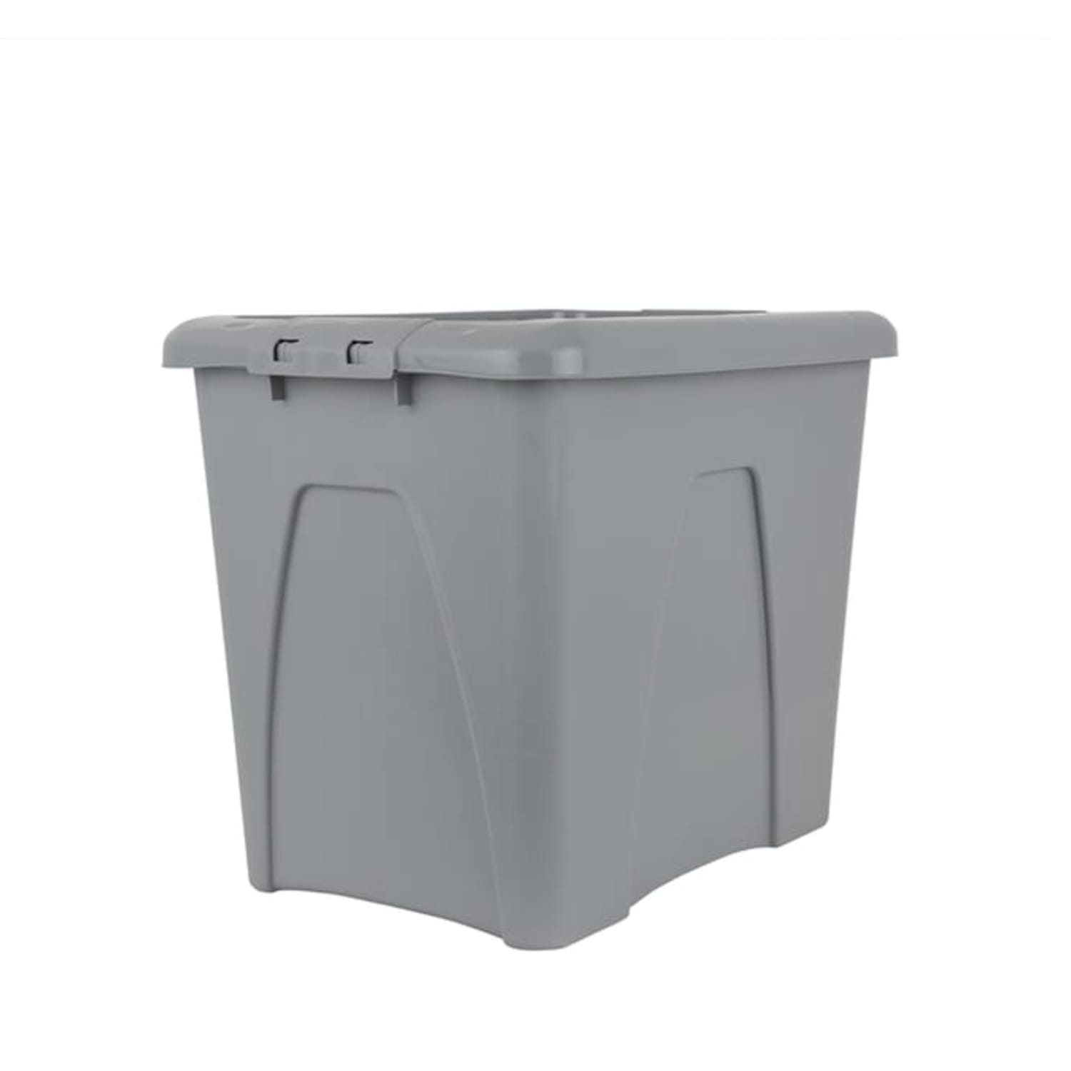 Wham Upcycled Box & Lid 75l - Soft Grey | Home Bargains