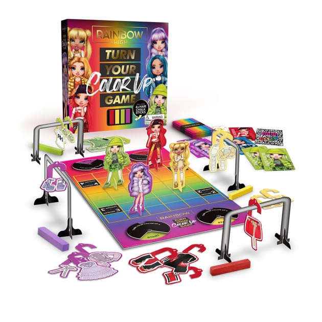 Rainbow High Turn Your Color Up Game | Home Bargains