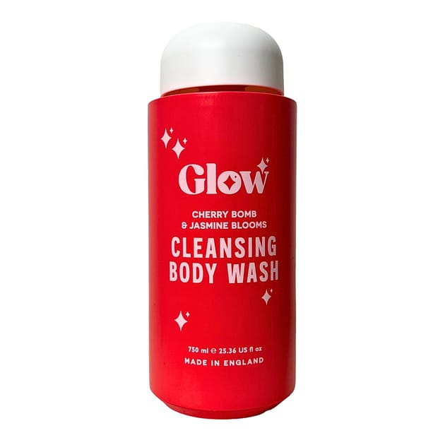 Glow Skin Glow Cleansing Body Wash 750ml - Cherry Bomb & Jasmine Blooms ...