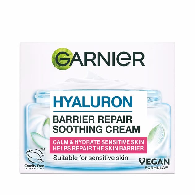 Garnier Hyaluron Barrier Repair Soothing Cream 50ml | Home Bargains
