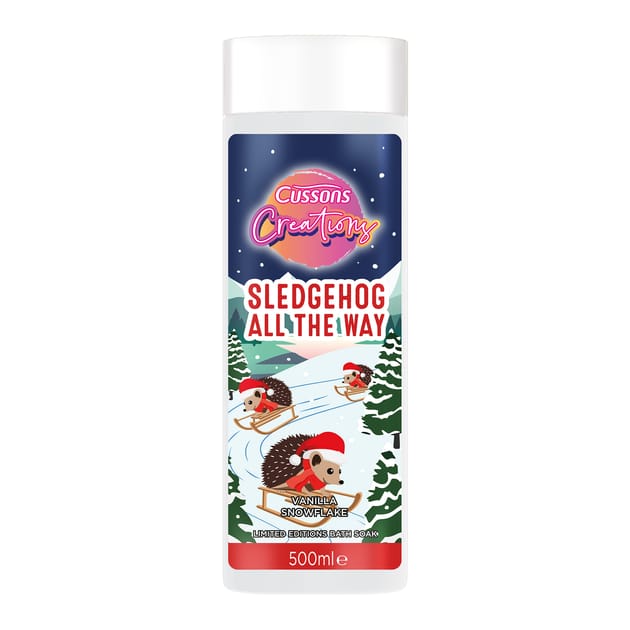 Cussons Creations Bath Soak 500ml - Sledgehog All the Way | Home Bargains