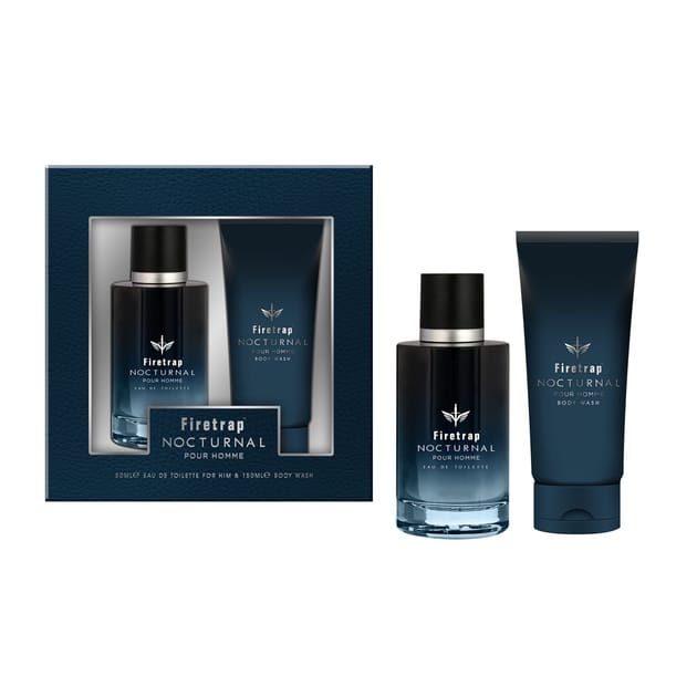 Firetrap Nocturnal Eau De Toilette 50ml & Bodywash 150ml | Home Bargains