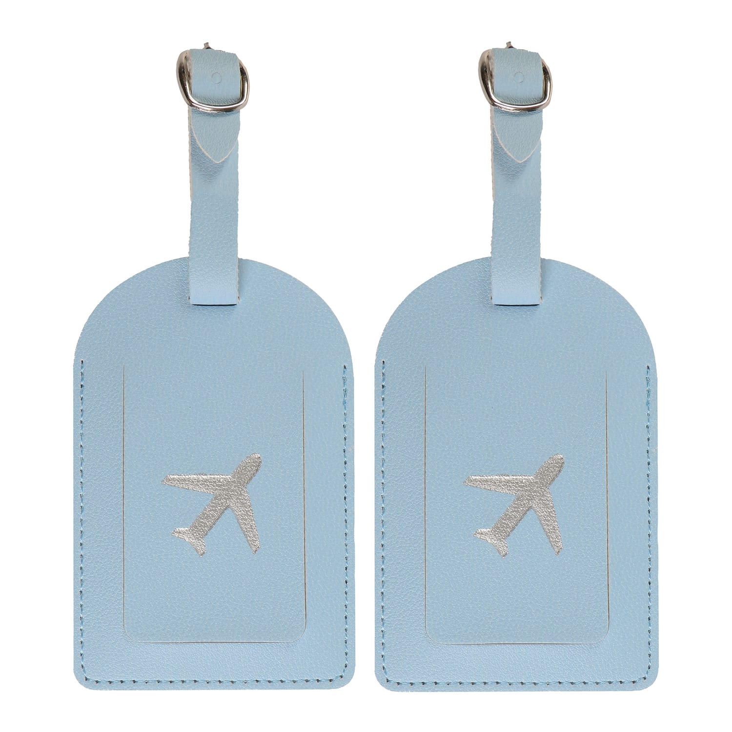 TravelShop Luggage Tags - Blue | Home Bargains
