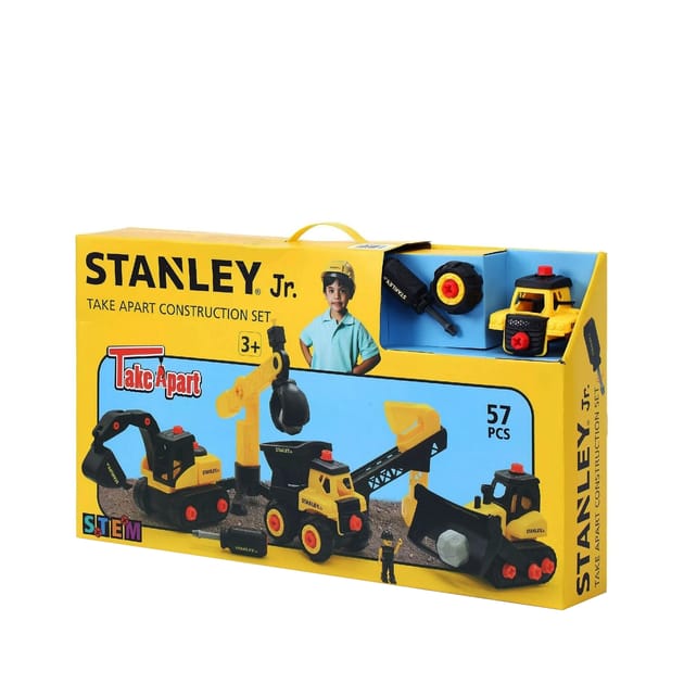Stanley Jr Take Part Construction Set | Home Bargains