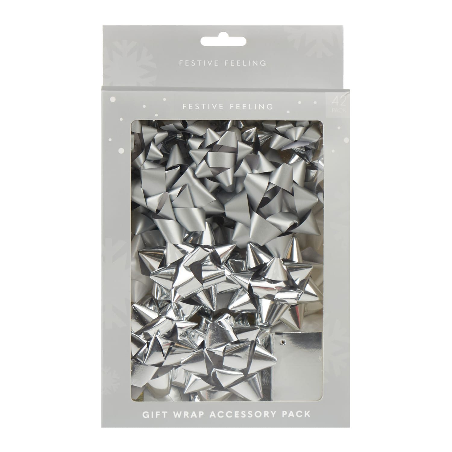Festive Feeling Gift Wrap Accessory 42 Pack | Home Bargains