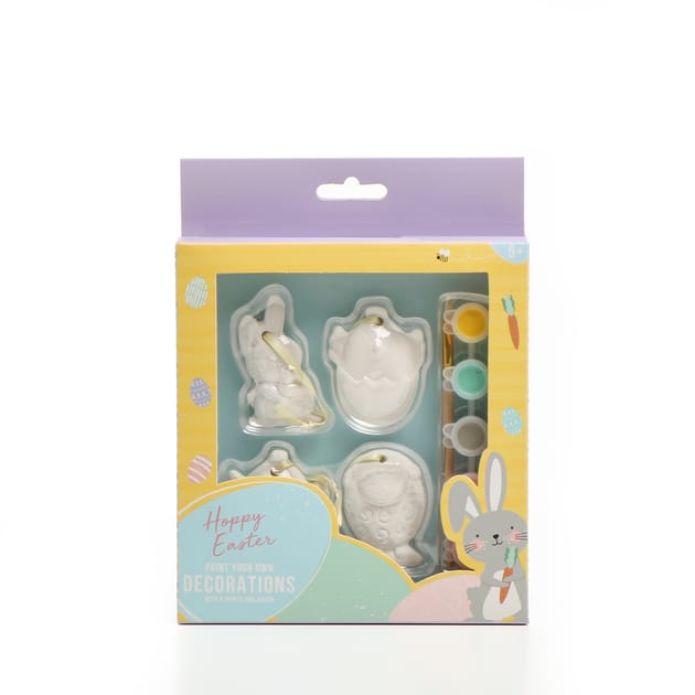 Hoppy Easter Paint Your Own Decorations | Home Bargains