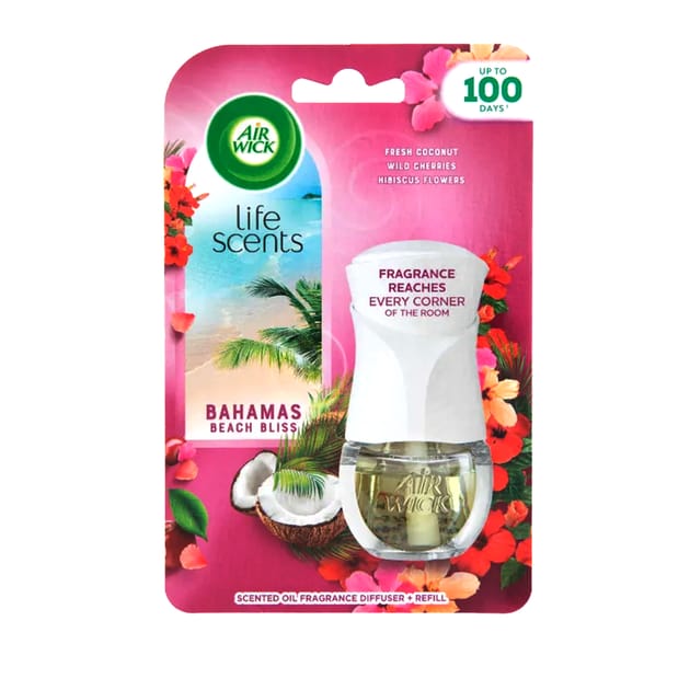 Air Wick Bahamas Beach Bliss Plug In Refill 19ml | Home Bargains