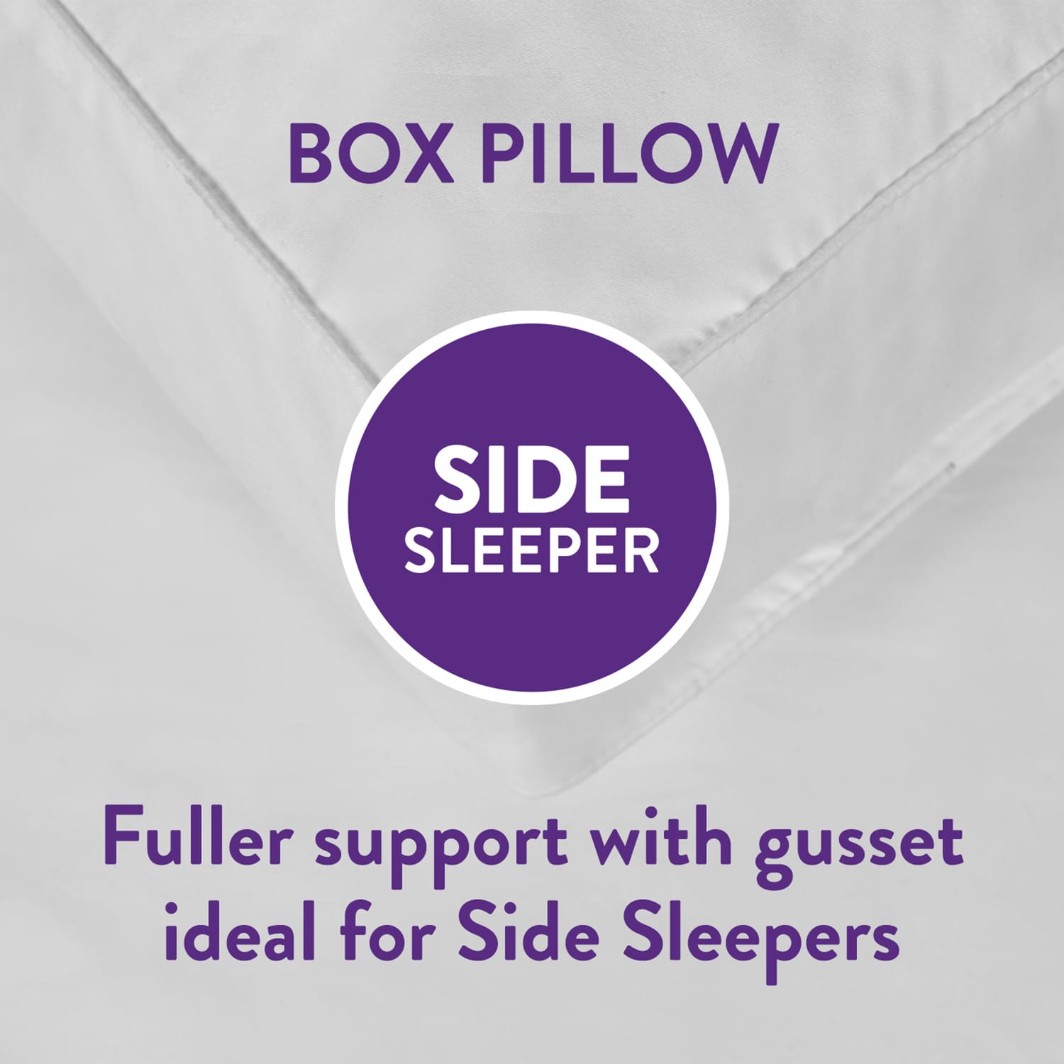 Slumberdown Box Edge Pillow | Home Bargains