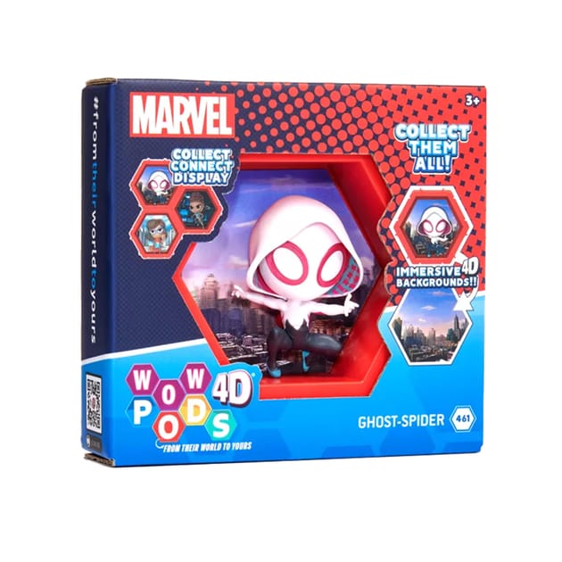 Marvel Ghost-Spider 4D Pods | Home Bargains