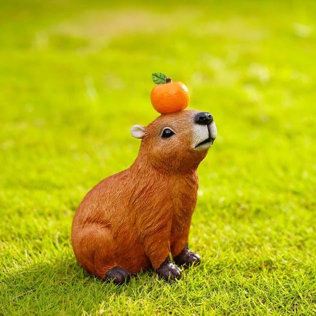 Jardin Polyresin Animal - Capybara | Home Bargains