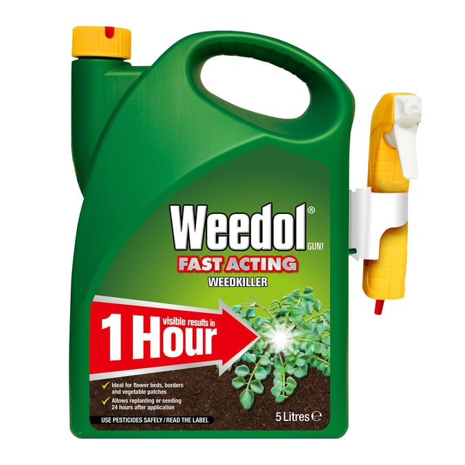 Weedol Gun! Fast Acting Weedkiller 5l | Home Bargains