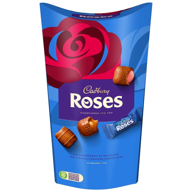 Cadbury Roses Chocolate Box 290g | Home Bargains