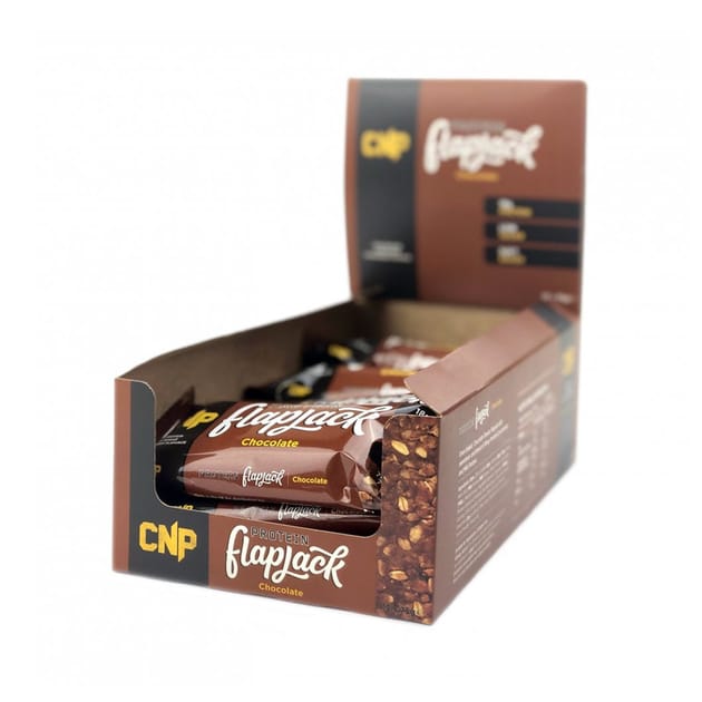 CNP Protein Flapjack 12 Pack - Chocolate | Home Bargains