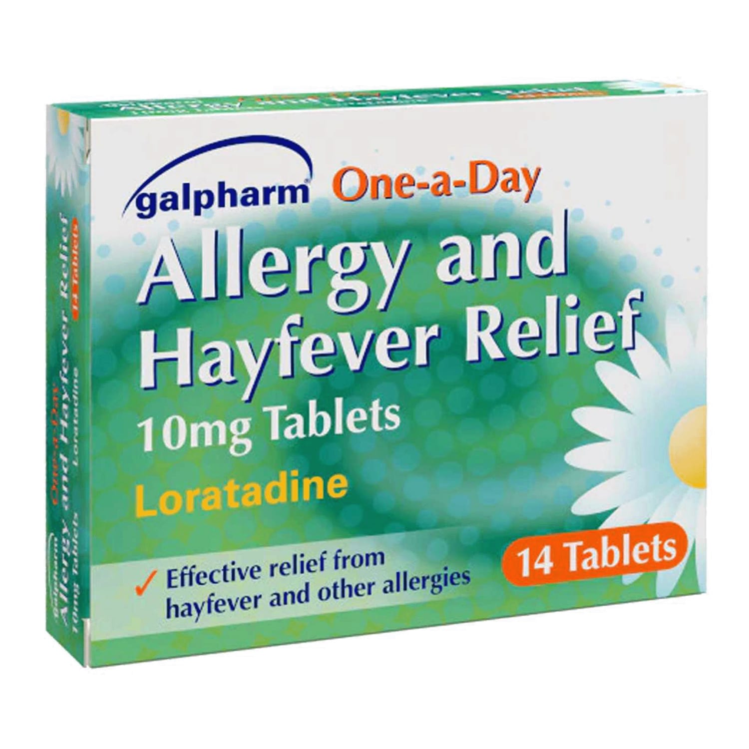 Galpharm One-a-Day Allergy and Hayfever Relief 10mg Tablets 14s ...