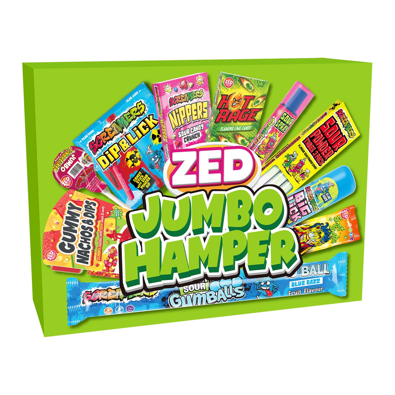 ZED Candy Jumbo Sweet Hamper 442.8g | Home Bargains