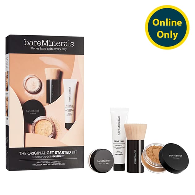 BareMinerals The Original Get Started Kit - Medium Tan 18 | Home Bargains