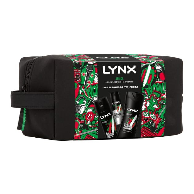 Lynx Bath & Body Gift Set - The Washbag Trifecta Africa | Home Bargains