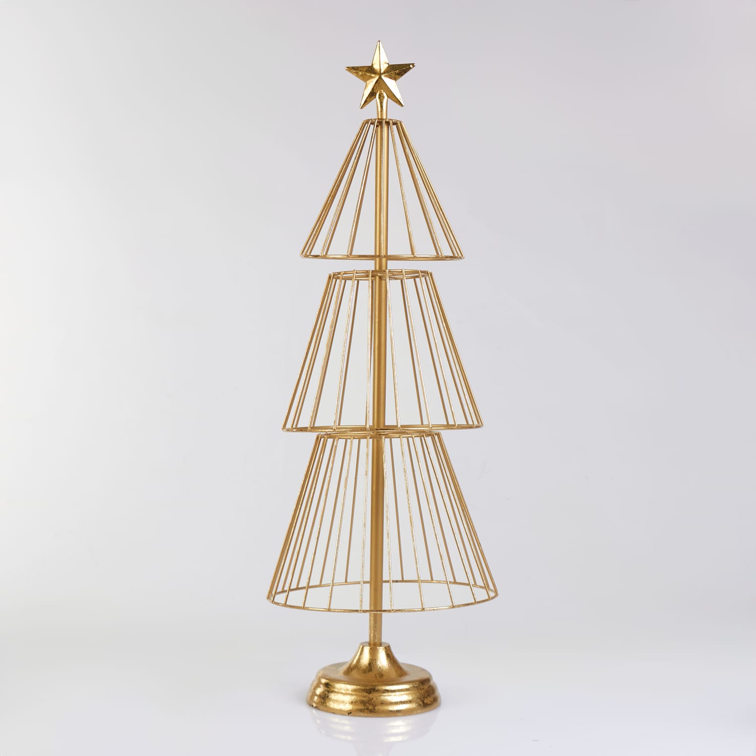 Winter Luxe Large Metal Tree Decoration | Home Bargains
