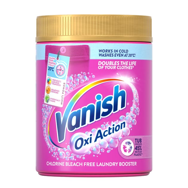 Vanish Oxi Action Laundry Booster Powder 1kg | Home Bargains