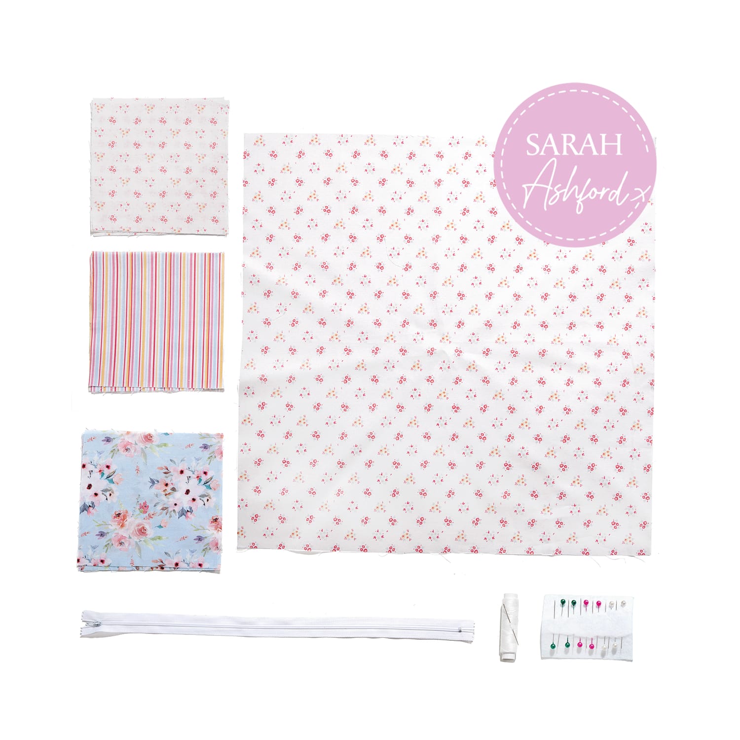 Sarah Ashford Make Your Own Patchwork Kit | Home Bargains