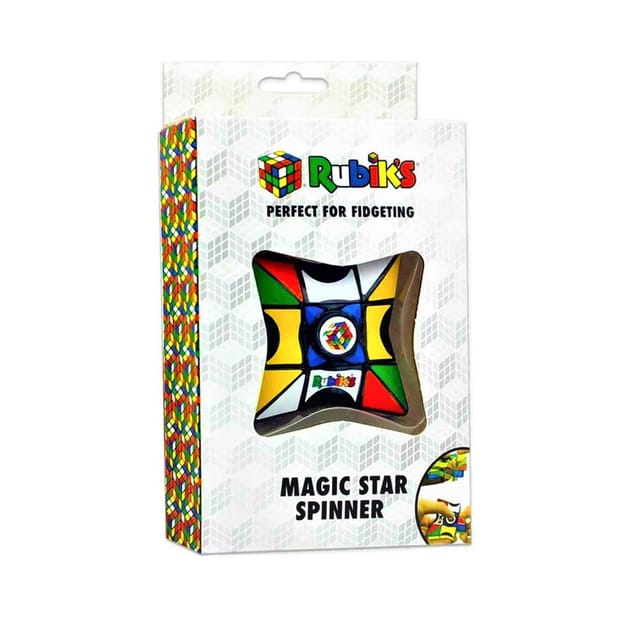 Rubik's Magic Star Spinner | Home Bargains
