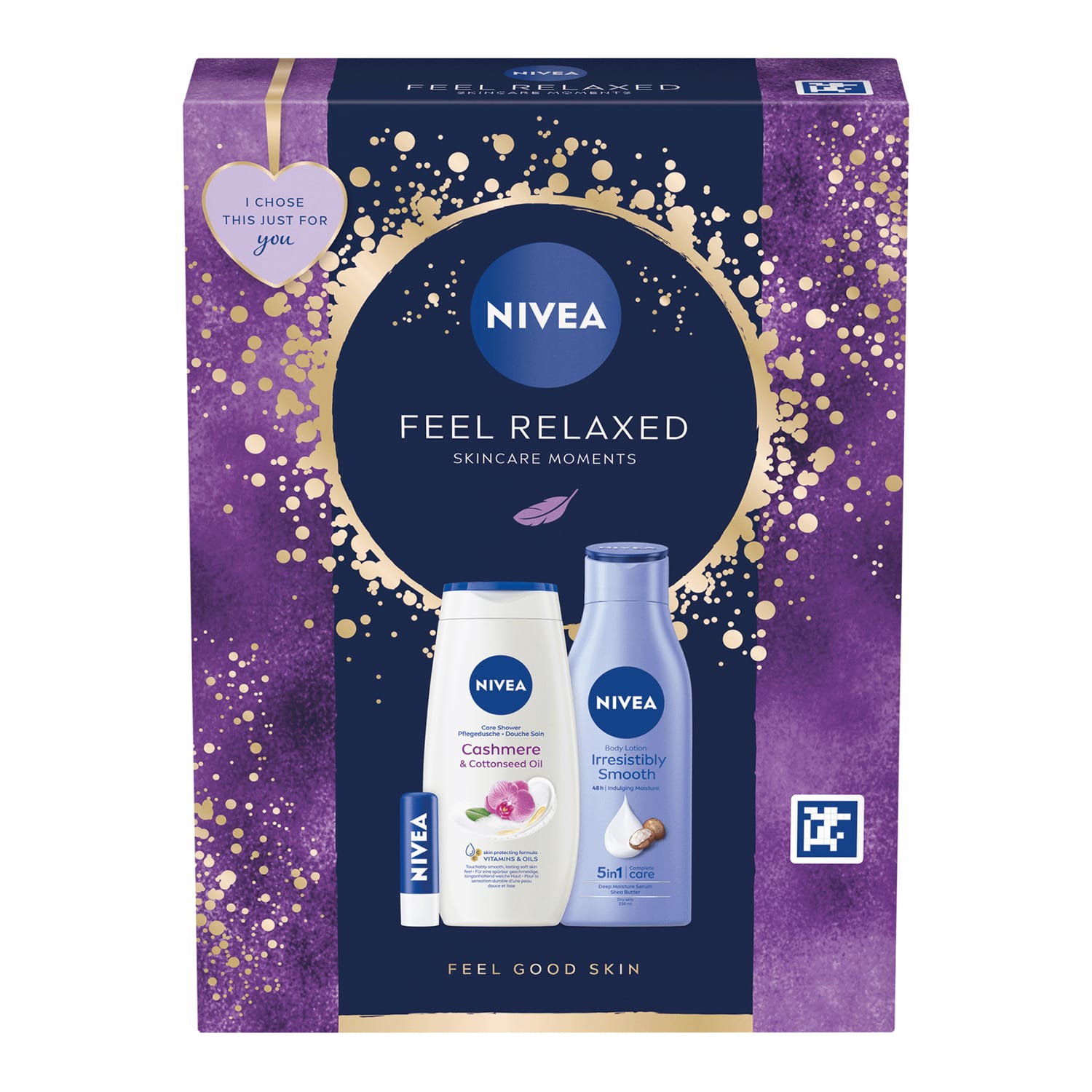 Nivea Feel Relaxed Skincare Gift Set | Home Bargains