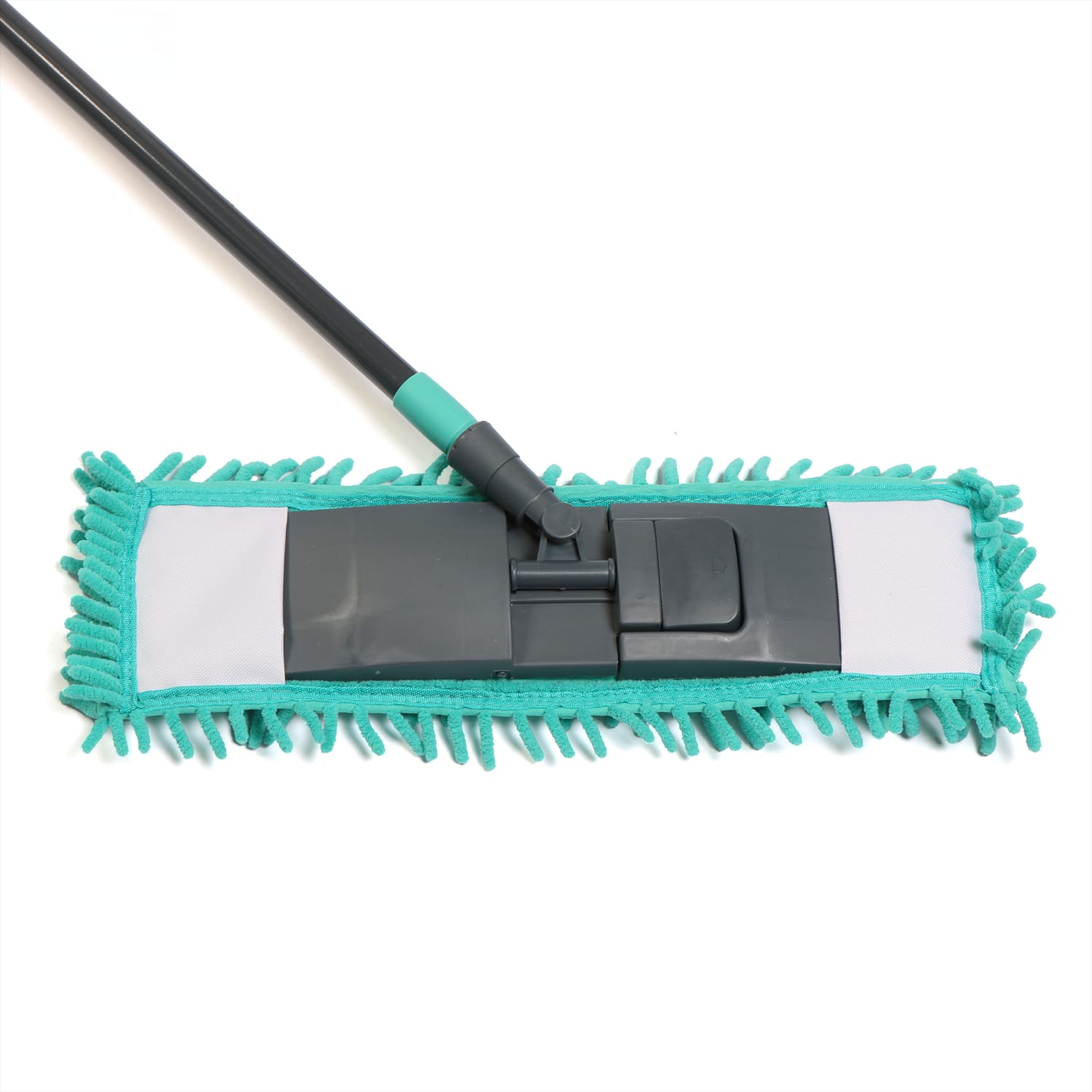 Power Action Microfibre Flat Mop | Home Bargains