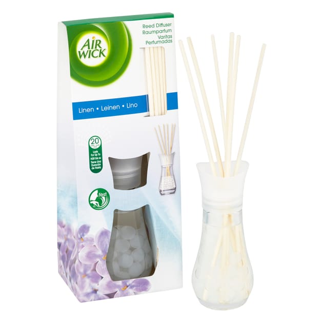 Air Wick Base Reed Diffuser Linen 25ml | Home Bargains