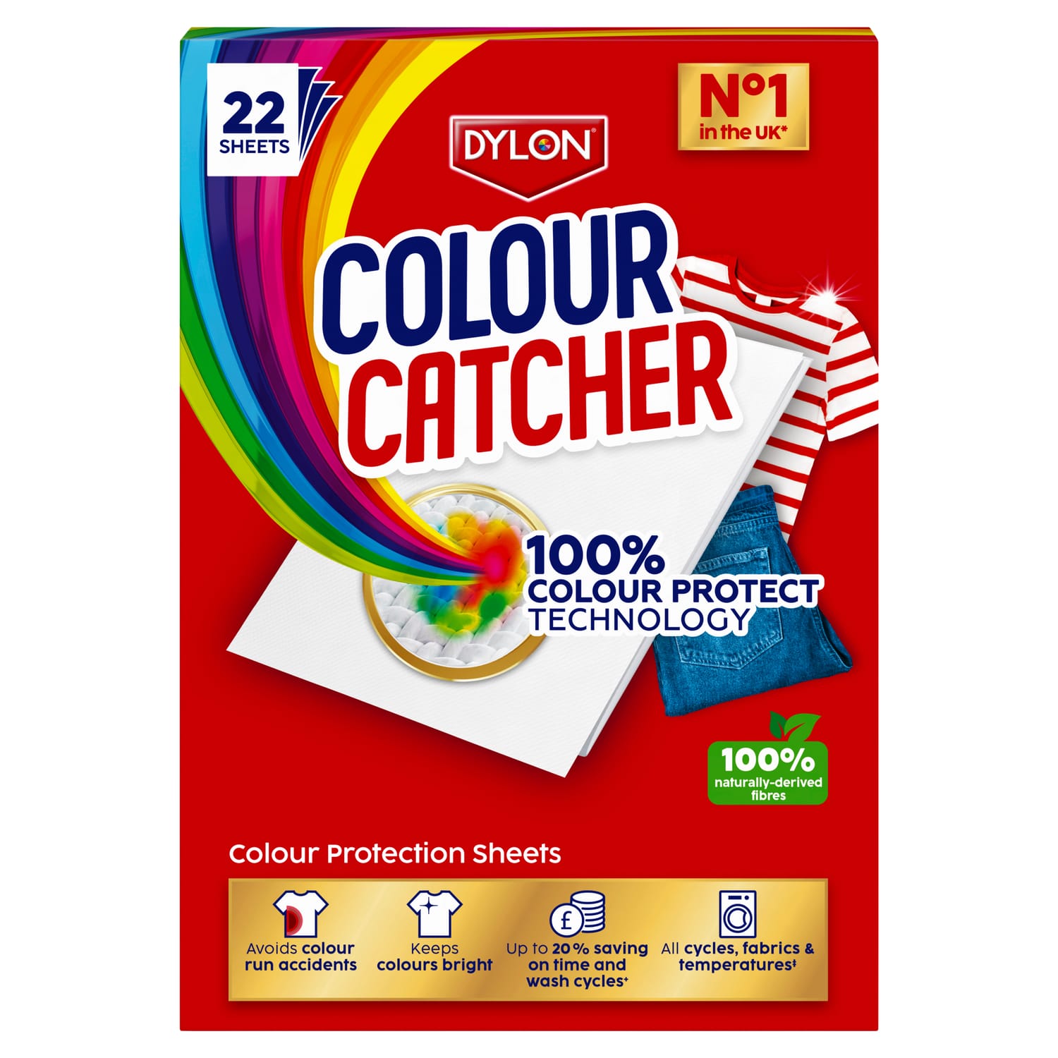 Dylon Colours Catcher Colour Protection 22 Sheets | Home Bargains