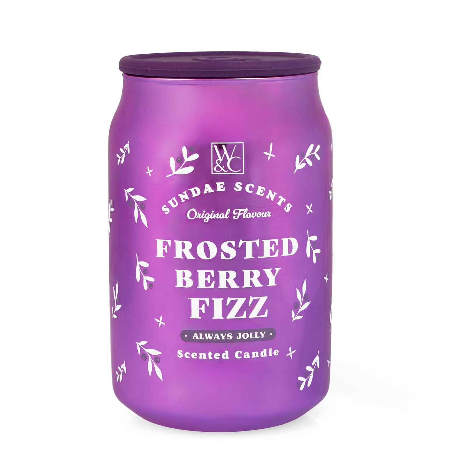 Sundae Scents Pop Can Always Jolly Scented Candle 315g - Frosted Berry ...