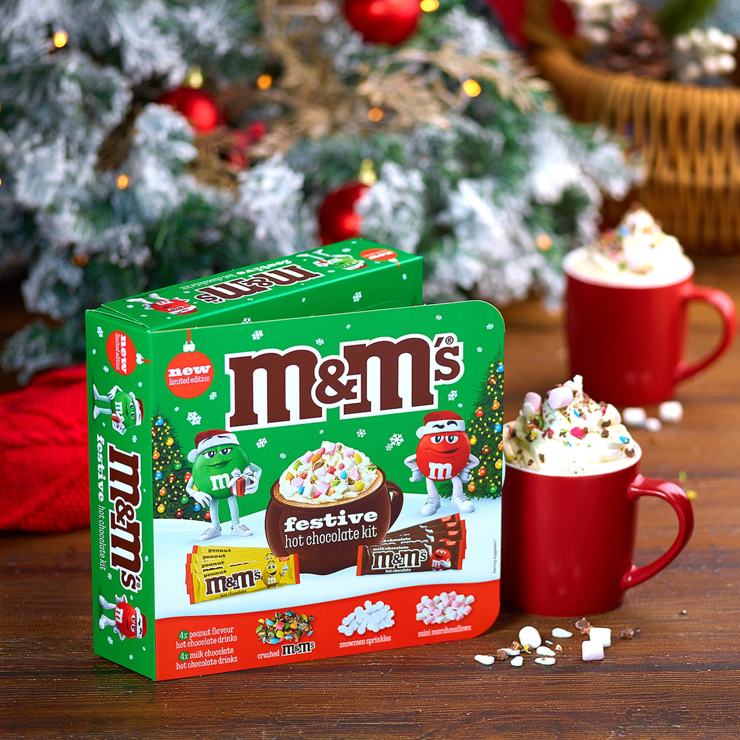 M&M's Limited Edition Festive Hot Chocolate 272g | Home Bargains