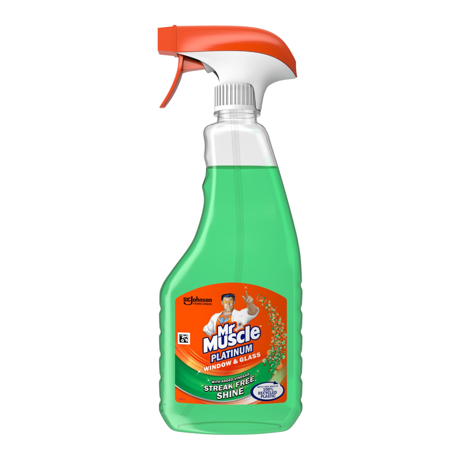 Mr Muscle Platinum Window & Glass Cleaning Spray 500ml | Home Bargains
