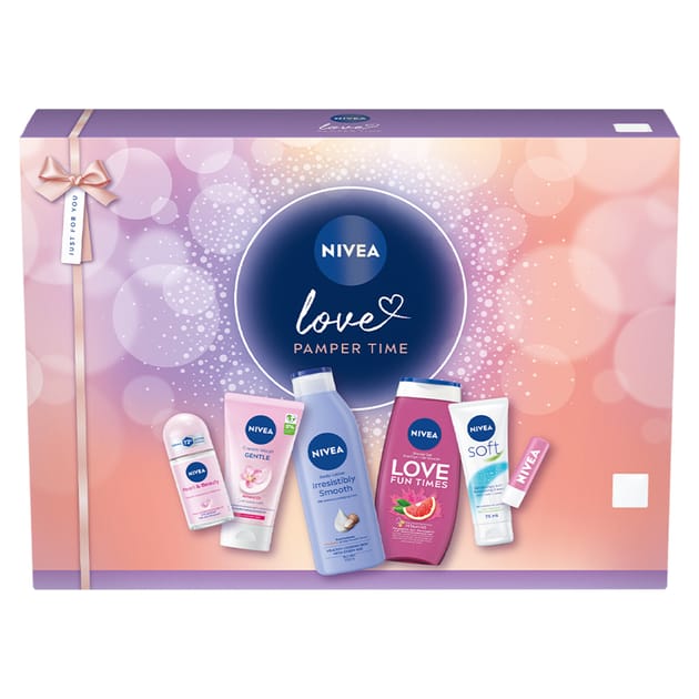 Nivea Love Pamper Time Gift Set | Home Bargains