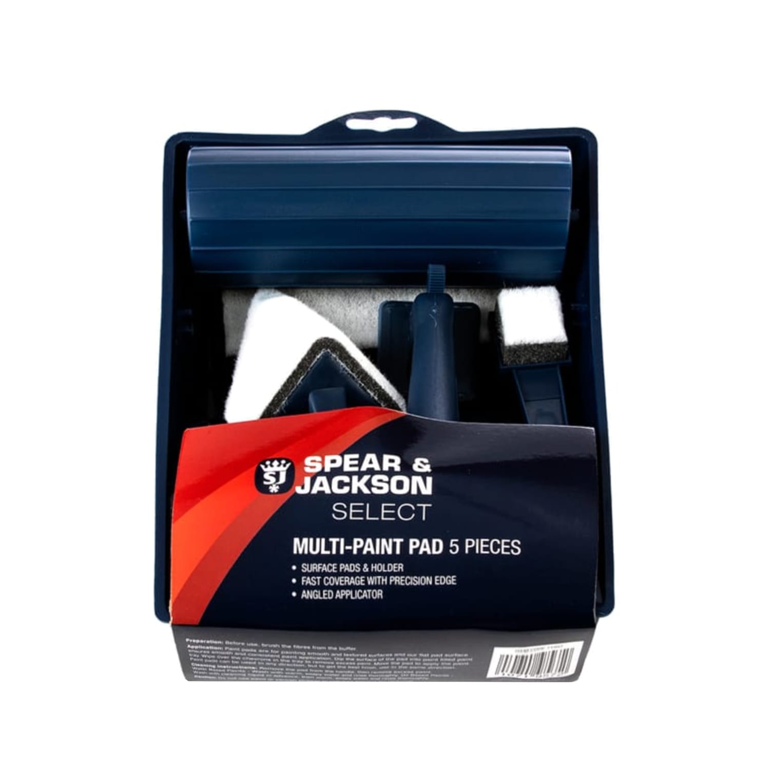 Spear & Jackson Multi-Paint Pad 5 Pieces | Home Bargains