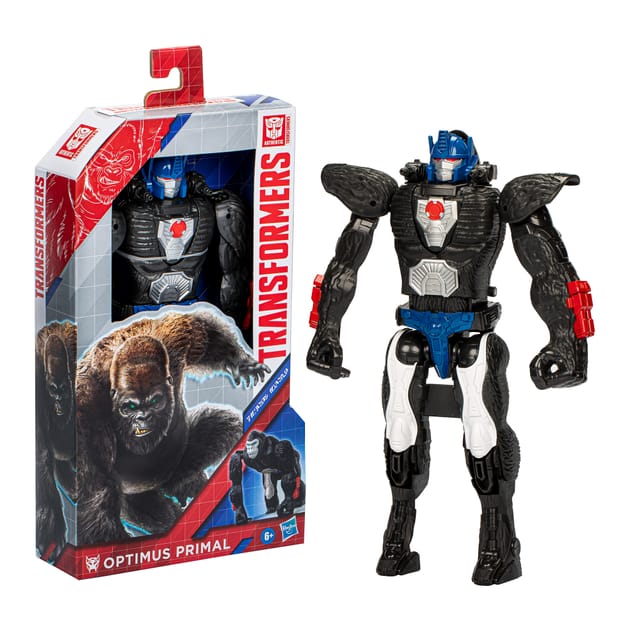 Transformers Titan Changers Figure 11" - Optimus Primal | Home Bargains