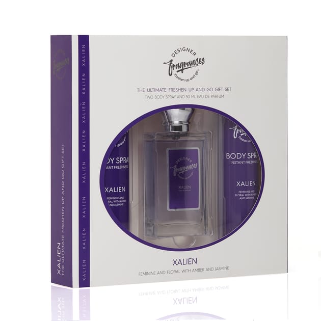 Designer Fragrances EDP Gift Set 50ml - Xalien | Home Bargains
