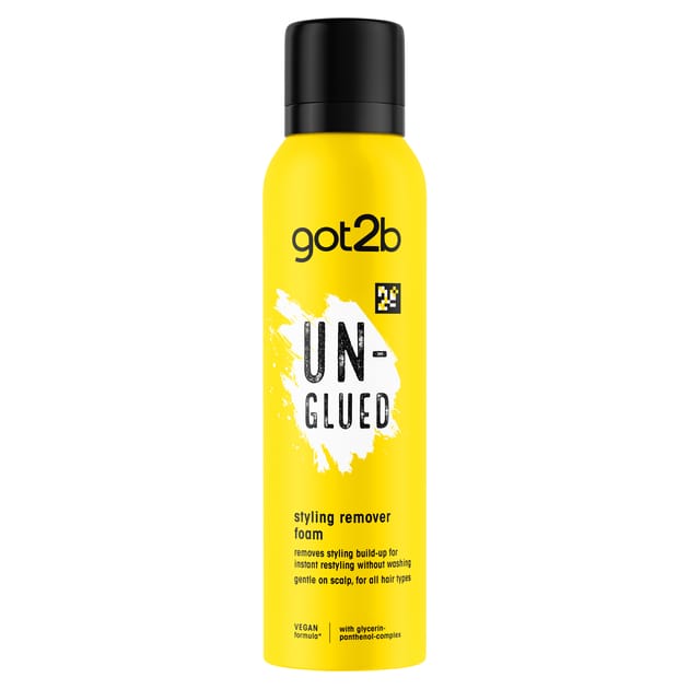 Got2b Un-Glued Styling Remover Foam 150ml | Home Bargains