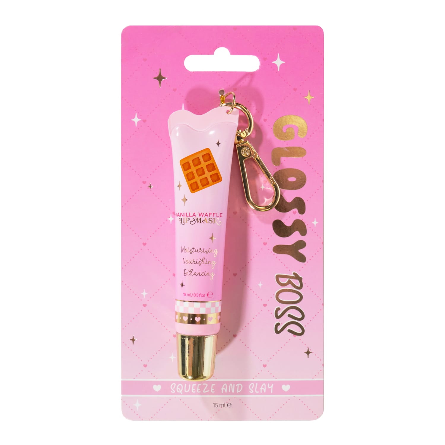 Glossy Boss Vanilla Waffle Lip Mask 15ml | Home Bargains