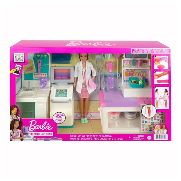 Barbie Fast Cast Clinic Playset | Home Bargains