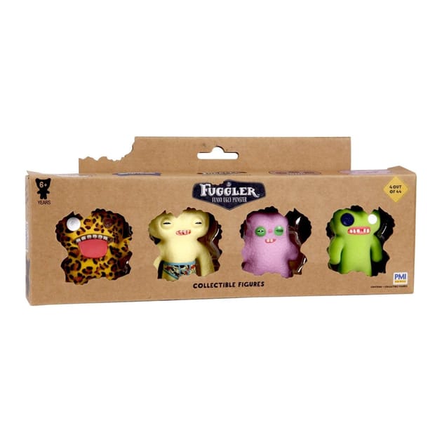 Fuggler 4 Pack Figure Window Box | Home Bargains