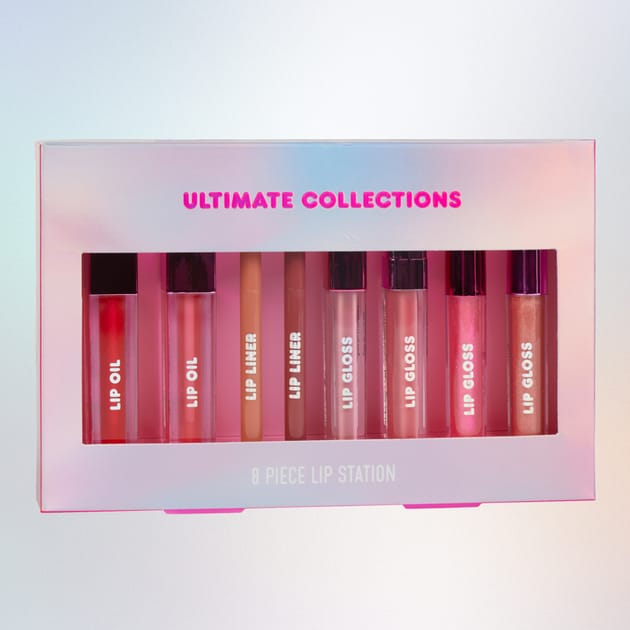 Ultimate Collections 8pc Lip Set | Home Bargains