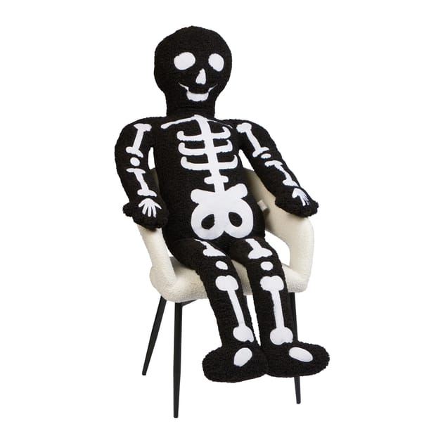 Hallow Scream Steve The Skeleton Cushion Decoration 5FT | Home Bargains