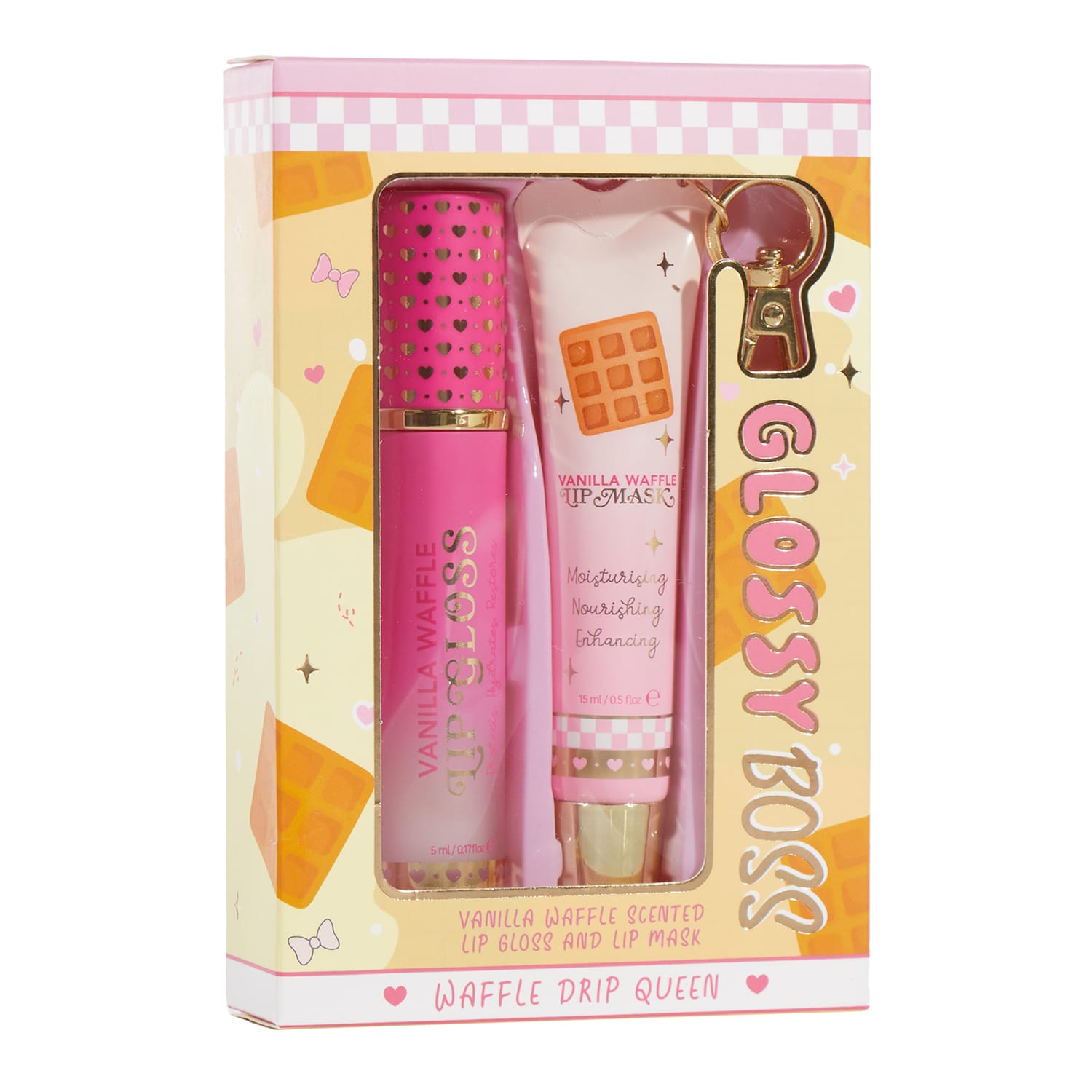 Glossy Boss Vanilla Waffle Lip Kit | Home Bargains