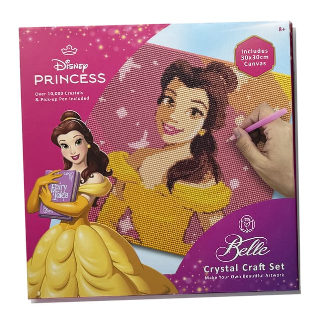 Disney Princess Crystal Craft Set - Belle | Home Bargains
