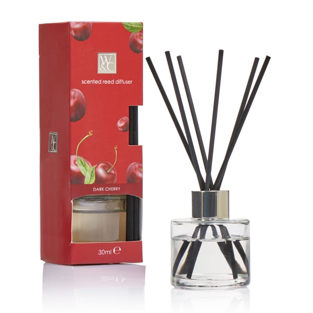 Wickford & Co Scented Reed Diffuser 30ml - Dark Cherry | Home Bargains